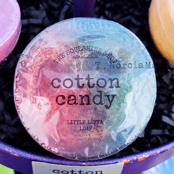T.NorciaMade | Bath & Body | Cotton Candy Little Luffa Loaf | Poshmark